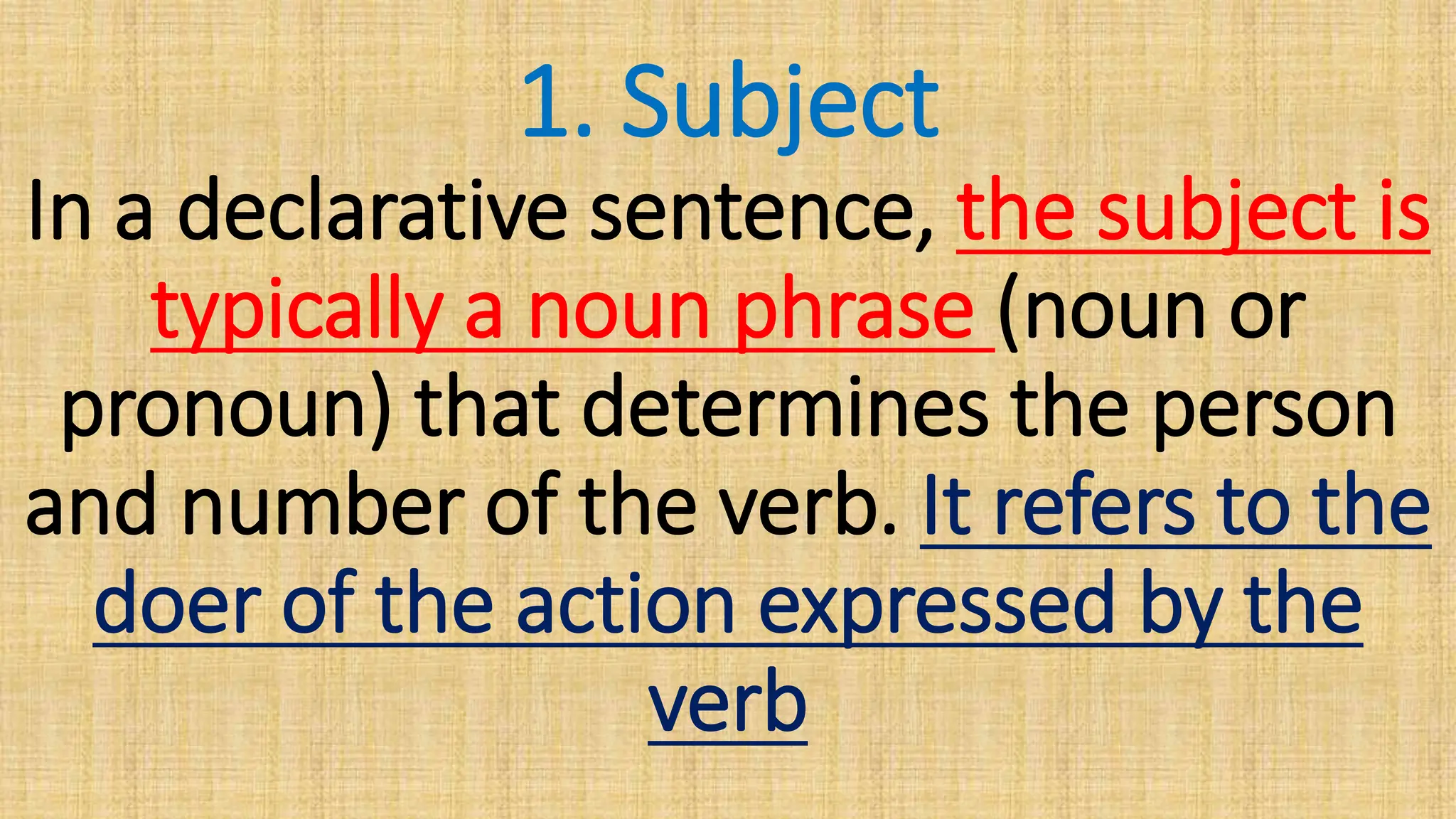 sentence patterns. types of sentences pptx | PPT