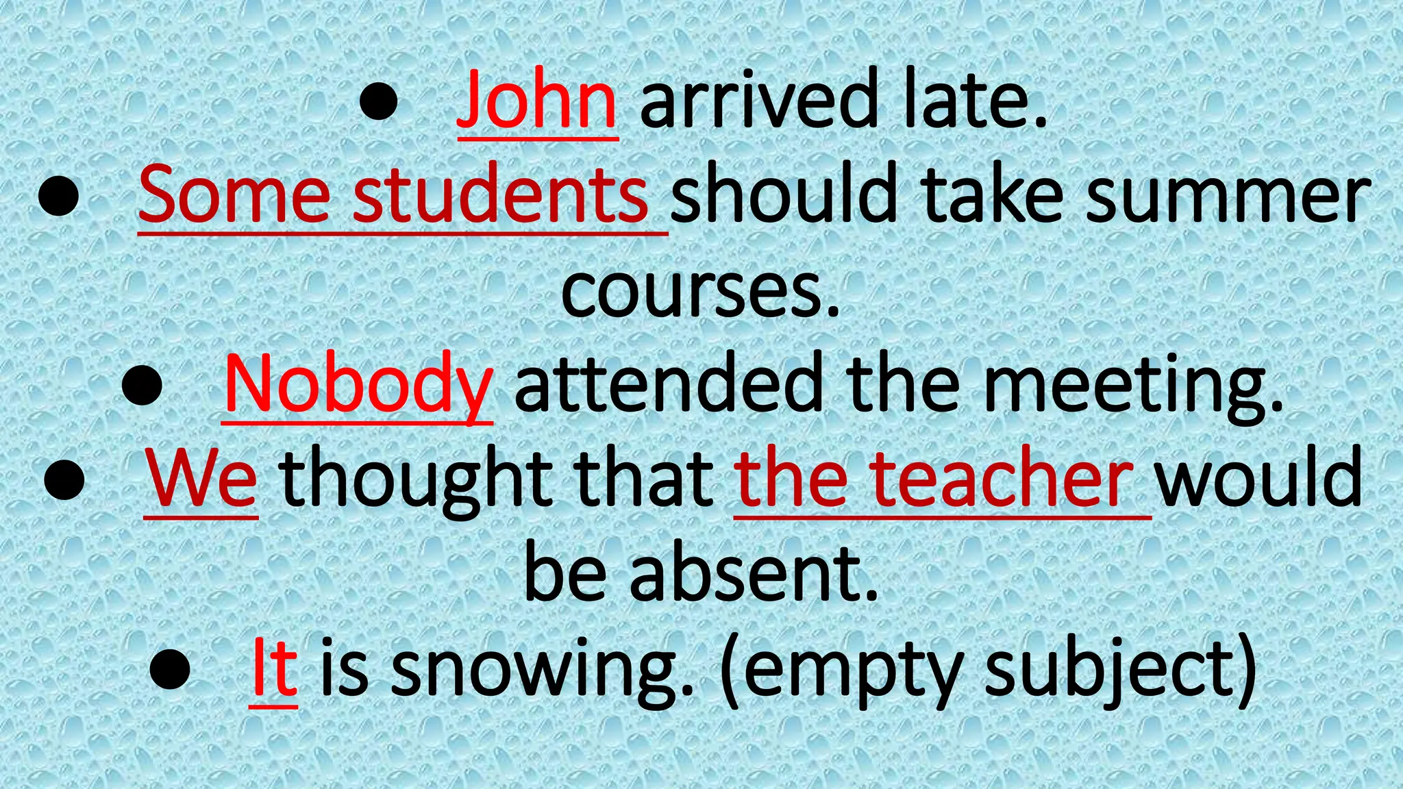 sentence patterns. types of sentences pptx | PPT