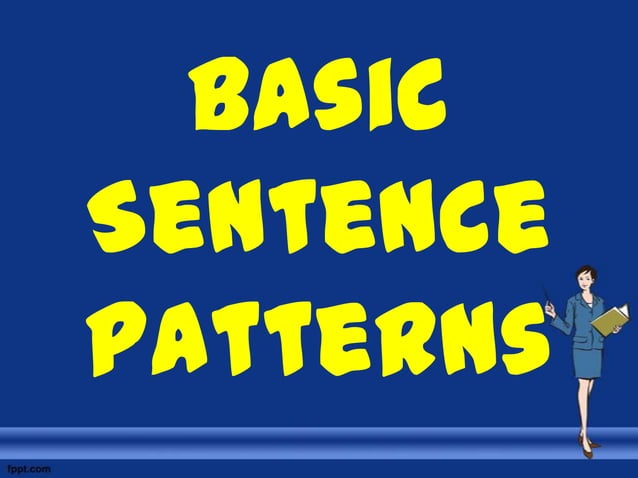 Basic Patterns of Sentences in a Paragraph | PDF | Programming Languages | Computing
