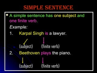 SENTENCE PATTERNS: A grammar presentation.ppt