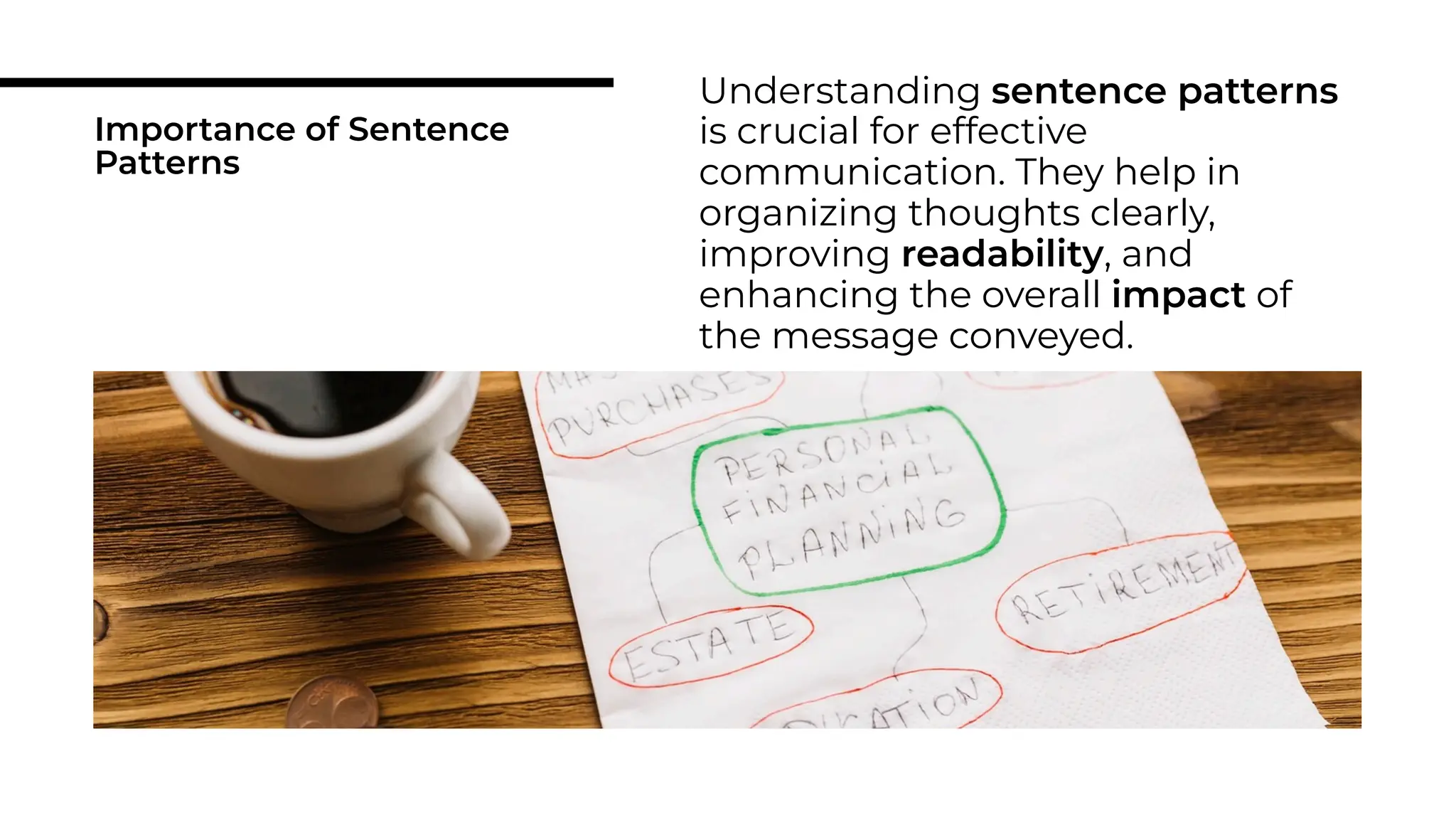 Exploring the Structure and Significance of Sentence Patterns in ...