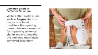 Exploring the Structure and Significance of Sentence Patterns in ...
