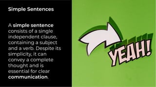 Exploring the Structure and Significance of Sentence Patterns in ...