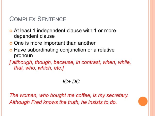 Grammar preparation for TOEIC: Sentence | PPTX