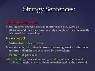 Sentence problems | PPT