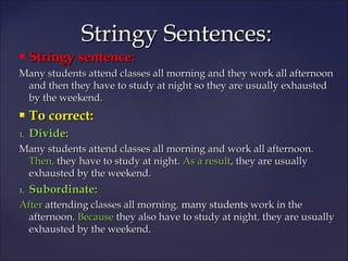 Sentence problems | PPT