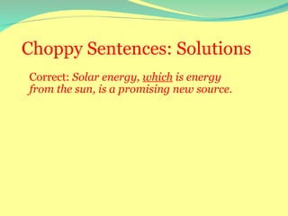 Sentence Problems for English learner with some skils. | PPT
