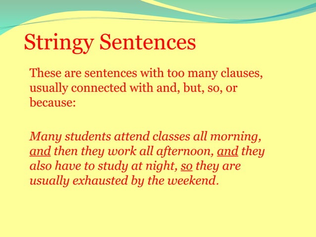 Sentence Problems for English learner with some skils. | PPT