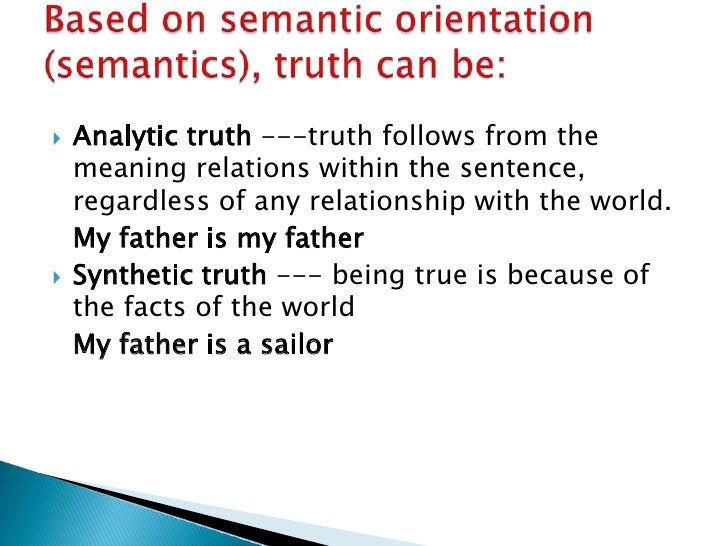 Sentence Relation And Truth sentence-relation-and-truth