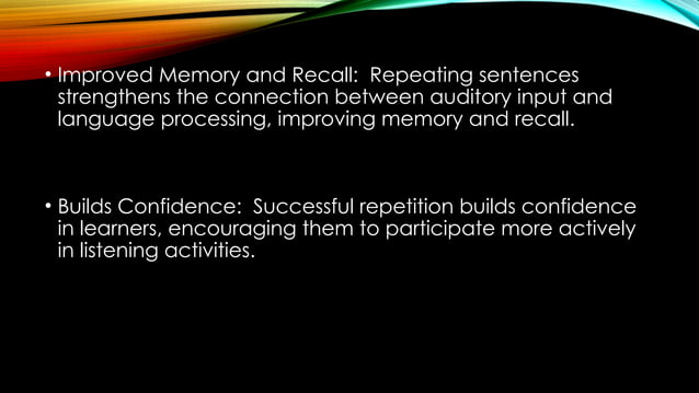 Sentence Repetition PowerPoint for Educators | PPT