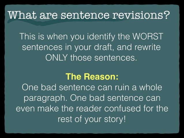 Sentence Revisions Activity | PDF | Educational Assessment | Education