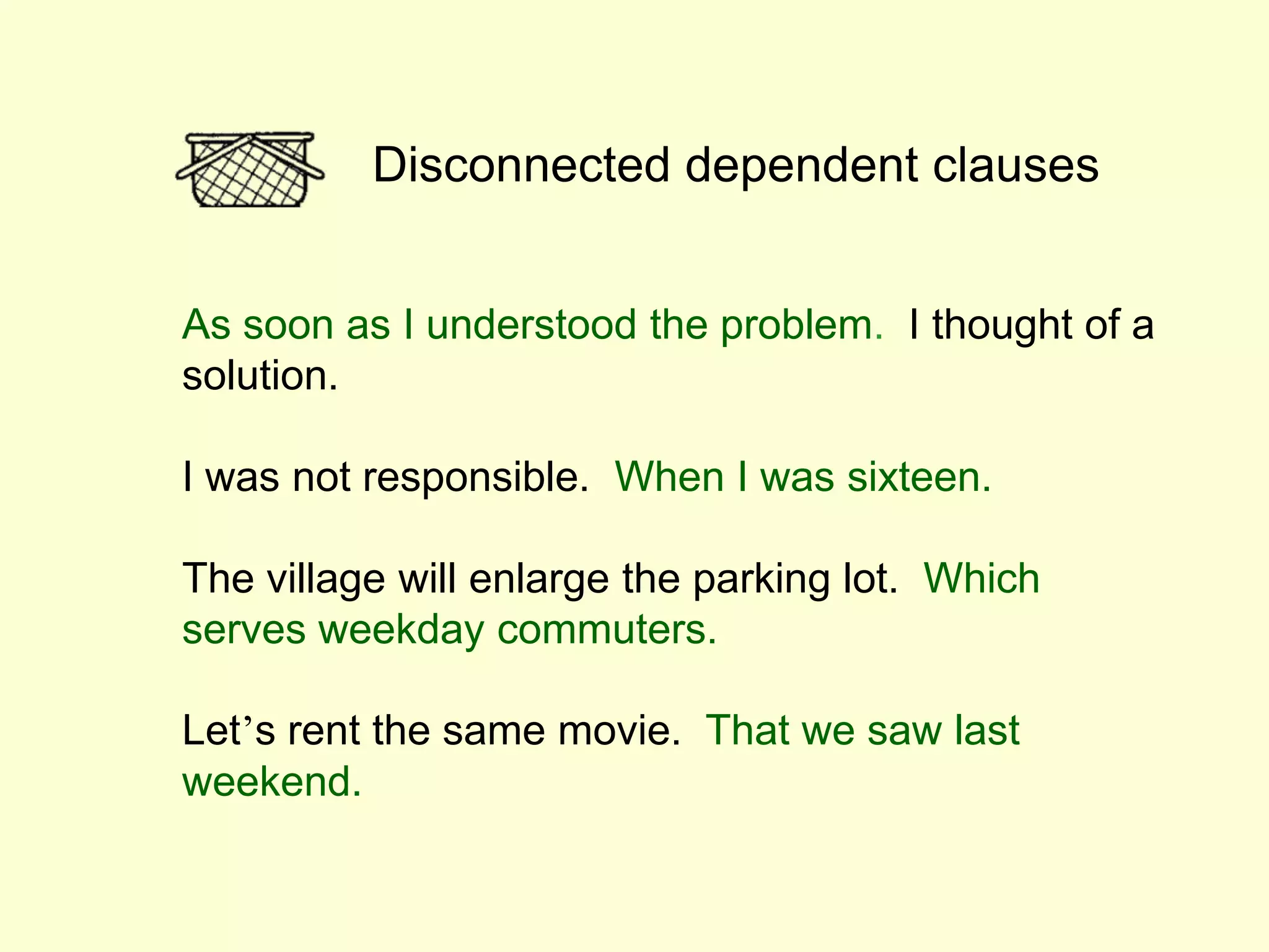 Bike Sentences Power Point | PPTX