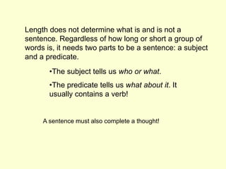 Bike Sentences Power Point | PPT