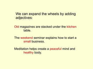 Bike Sentences Power Point | PPT