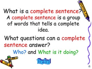 Sentences | PPT