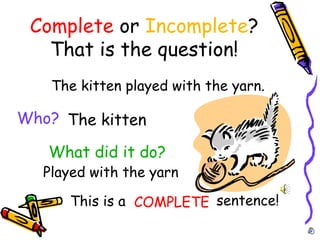 Sentences | PPT