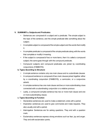 Sentences | DOCX | Programming Languages | Computing