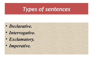 different kinds of SENTENCES grade 6.pptx