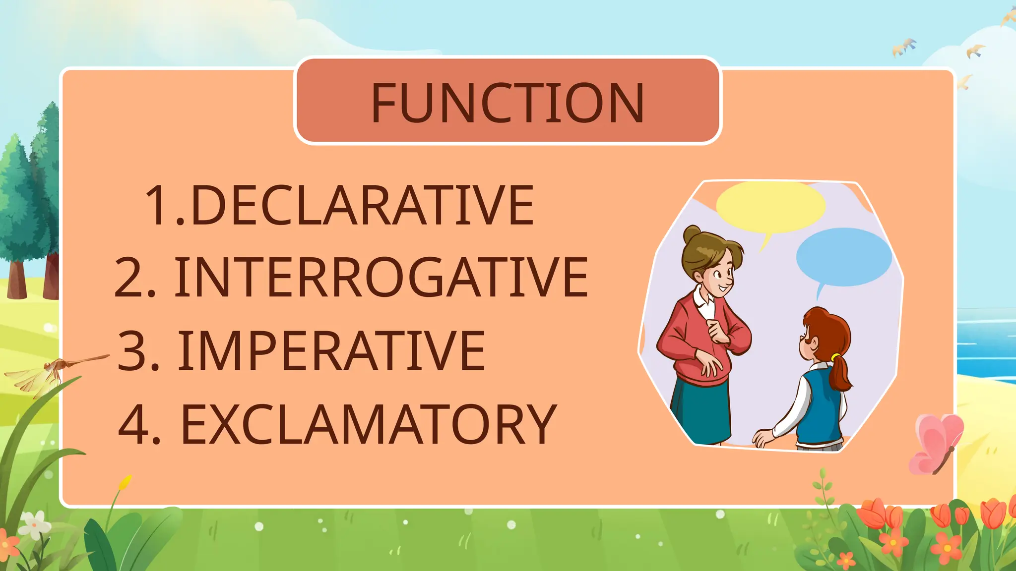 CLASSIFICATION OF SENTENCES REPORT IN ENGLISH | PPT