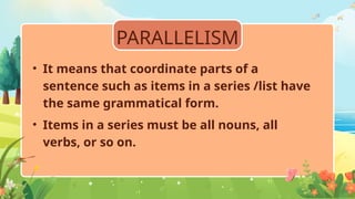 CLASSIFICATION OF SENTENCES REPORT IN ENGLISH | PPT