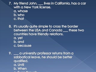 Sentences, phrases and clauses | PPTX