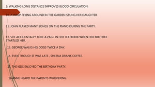 Sentences -subject and predicate | PPTX