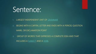 Sentences [autosaved] | PPT