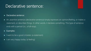 Sentences [autosaved] | PPT