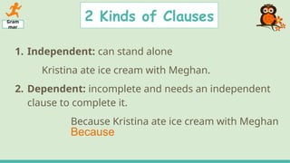 Sentence Simple vs Compound sentences grade 3 | PPTX