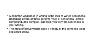 Sentences Simple, Compound, and Complex.pptx