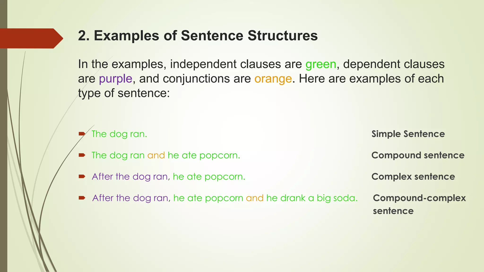 Sentences structures | PDF