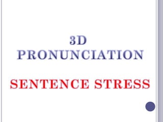 Sentence stress | PPT