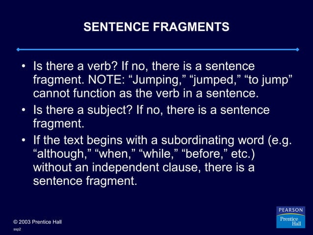 Sentence struct punct | PPT