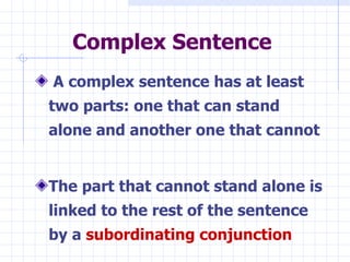 Sentence Structure | PPT