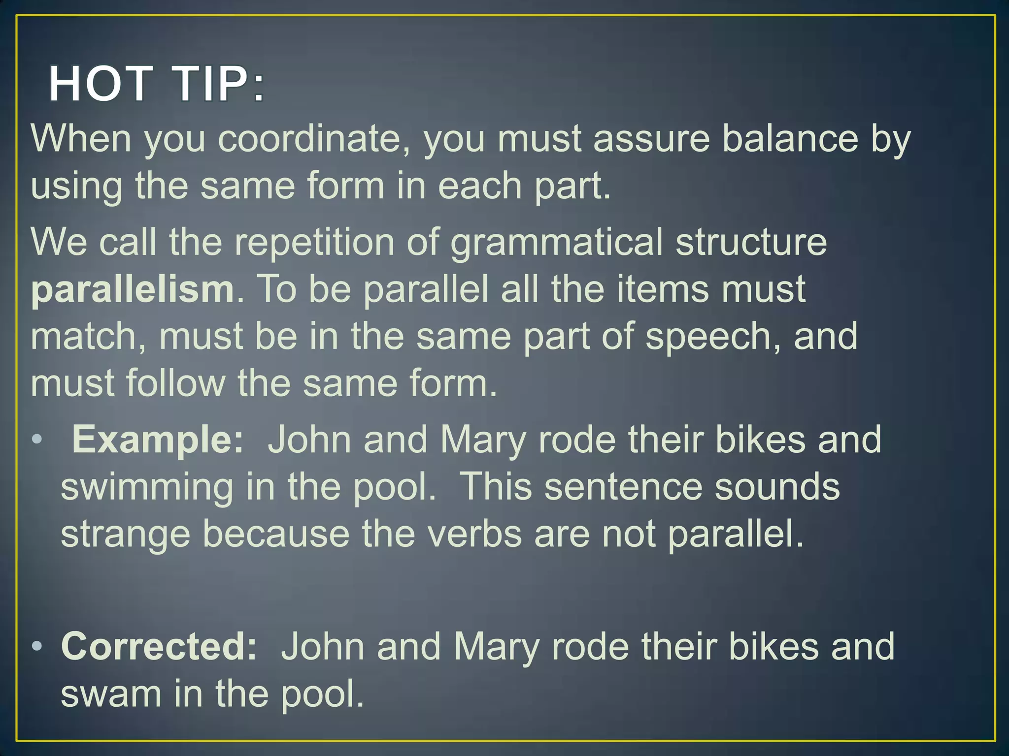 Sentence structure | PPTX | Programming Languages | Computing