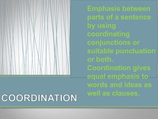Sentence structure | PPT