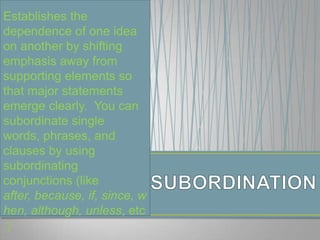 Sentence structure | PPT