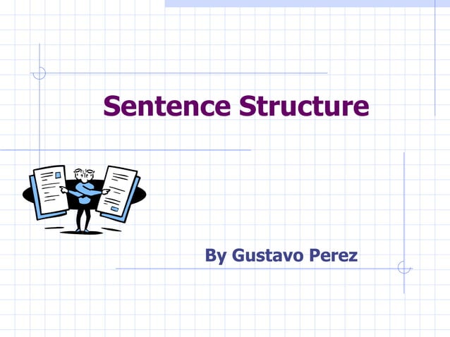 Sentence structure | PPT