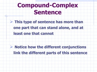 Sentence structure | PPT
