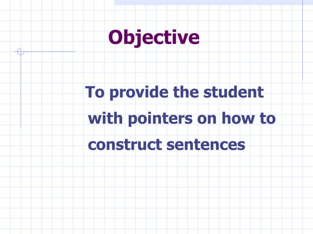 Sentence structure | PPT