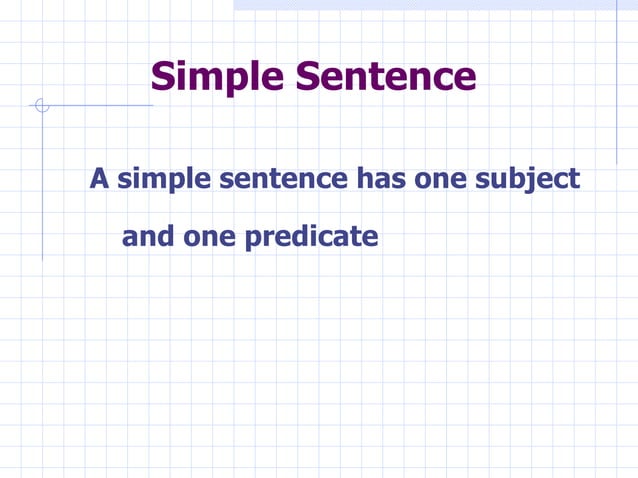 Sentence structure | PPT