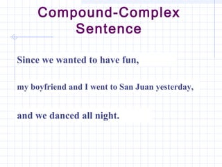 Sentence structure | PPT