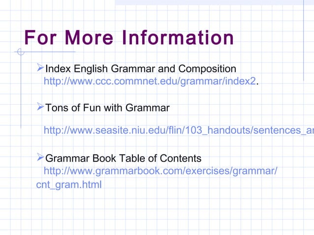 Sentence structure | PPT | Programming Languages | Computing