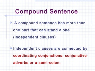 Sentence structure | PPT | Programming Languages | Computing