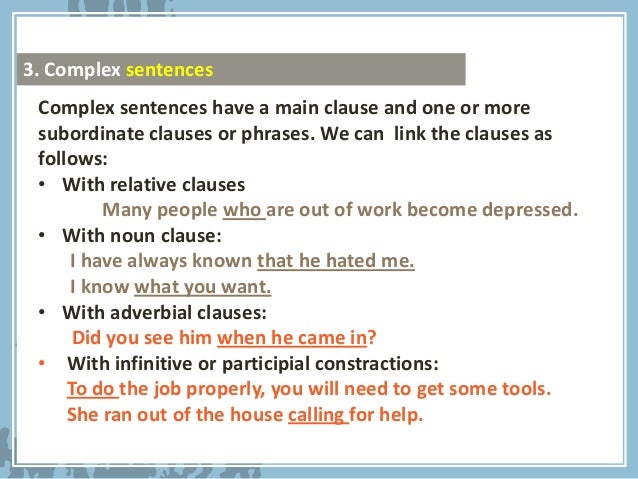 Sentence structure (AdeS)