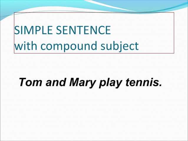 Sentence structure | PPT
