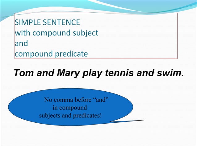 Sentence structure | PPT