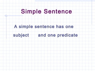 Sentence structure | PPT