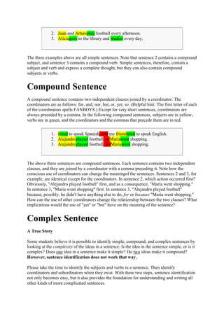 Sentence structure | DOCX