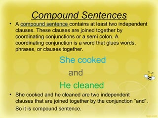 Sentence structure | PPT